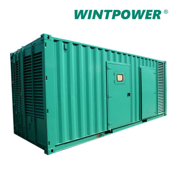 China WT Containerized Series Generator Set Container Type Generating ...