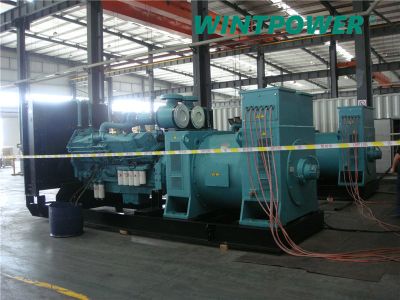 China 10.5 Kv Generator 10.5kv Power Station 2000kVA 2500kVA Diesel ...