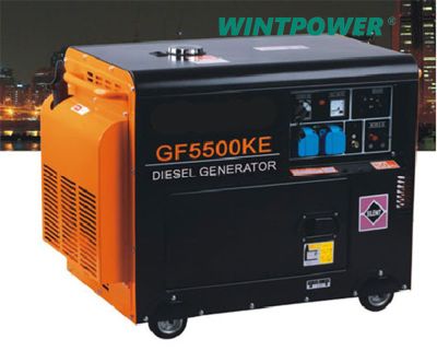 Diesel electric generator for home store